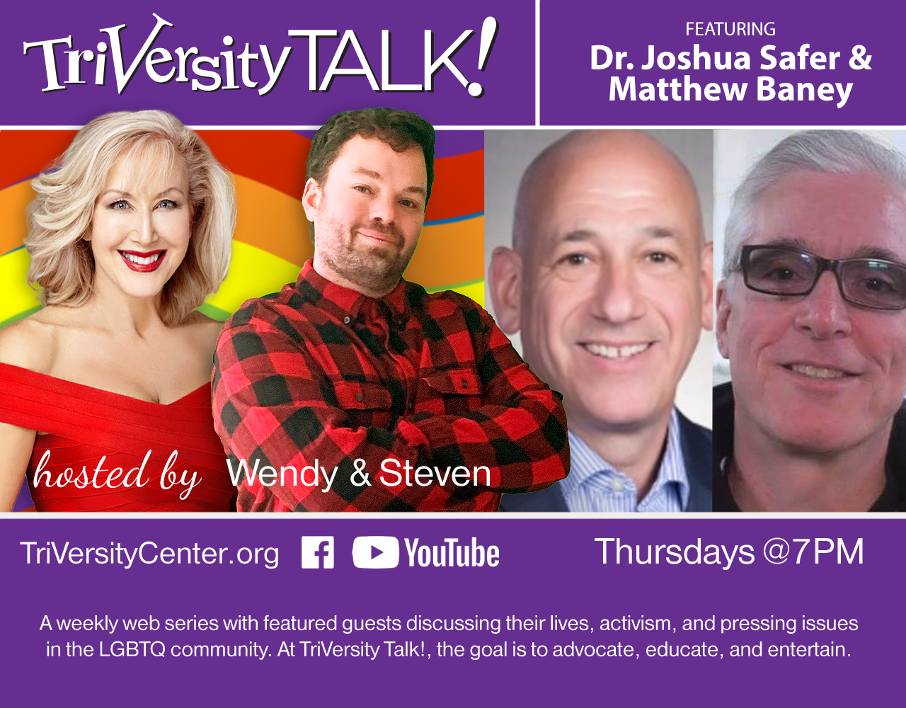 'TriVersity Talk!' featuring Dr. Joshua Safer and Matthew Baney ...