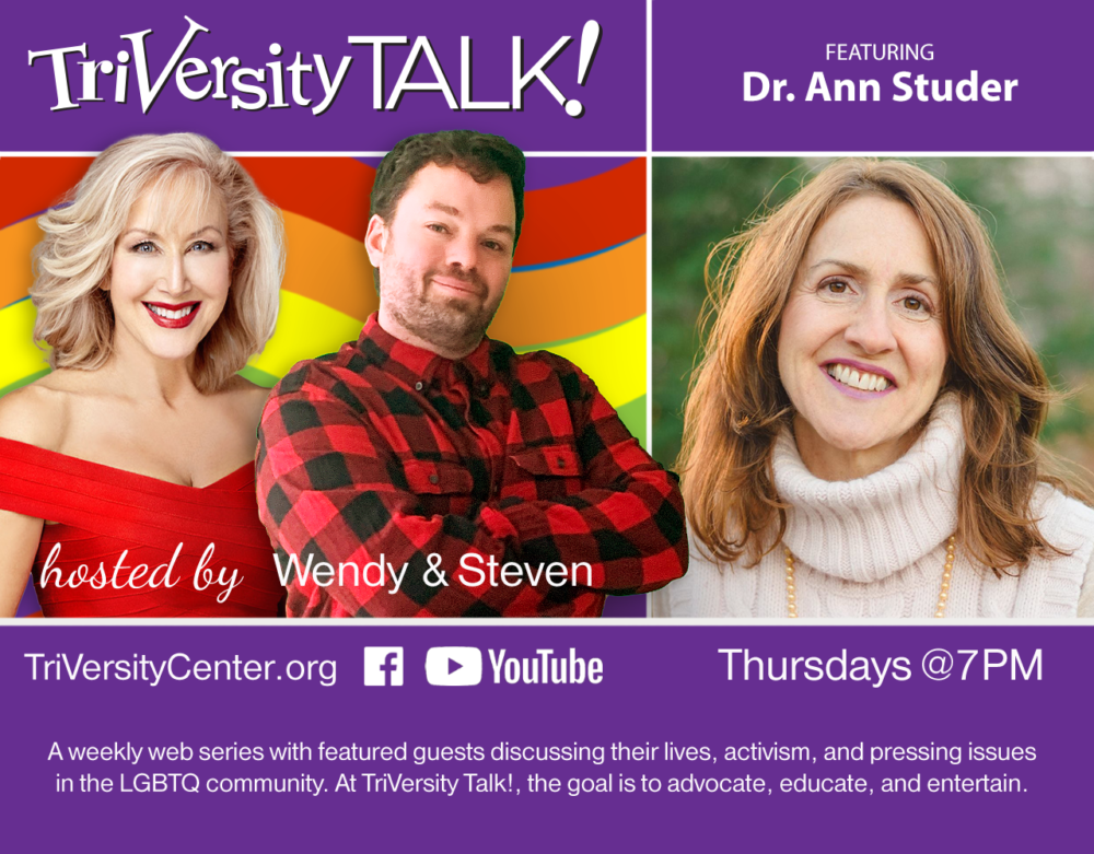 'TriVersity Talk!' featuring Dr. Ann Studer! - TriVersity